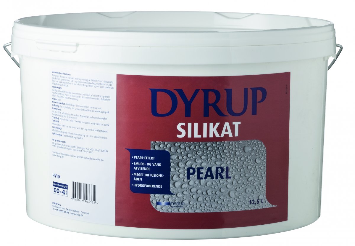 Køb DYRUP Silikat Pearl Facademaling på tilbud